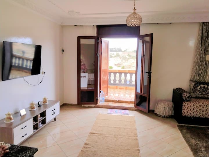 1 Chambre 2 Salons A 3 Minutes De La Plage - Safi