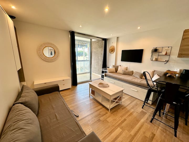 Studio Climatisé Confort / Loggia / Mer - Cap3000 - St-Laurent-du-Var