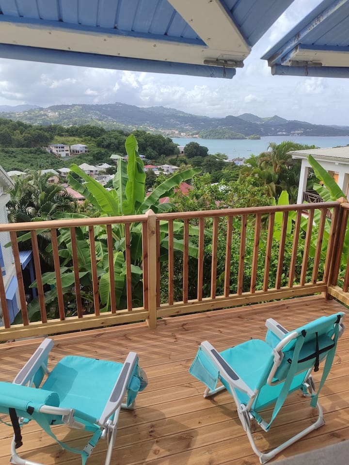 Petite Maison Vue Mer Et Montagne - Martinique