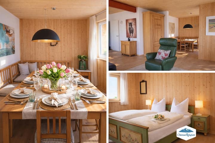 Chiemseerefugium - Großzügigkeit Mit Bergblick - Prien am Chiemsee