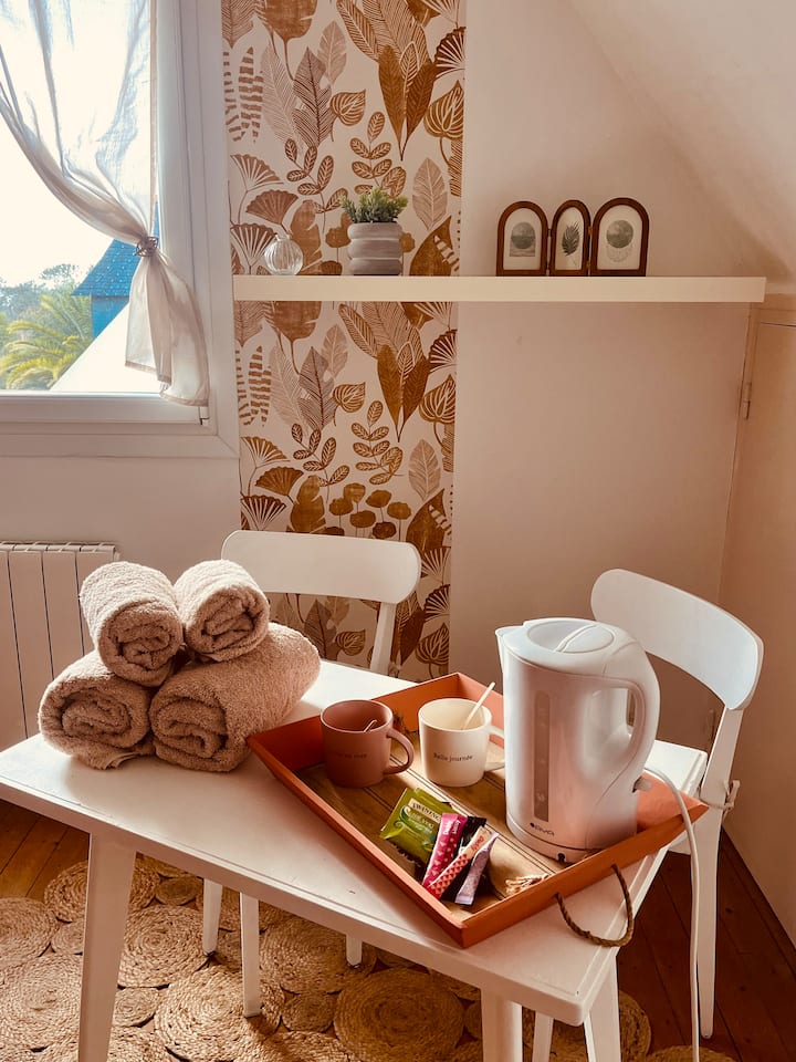 Chambre Chez L’habitant

Séjournez Chez Marion - Crozon