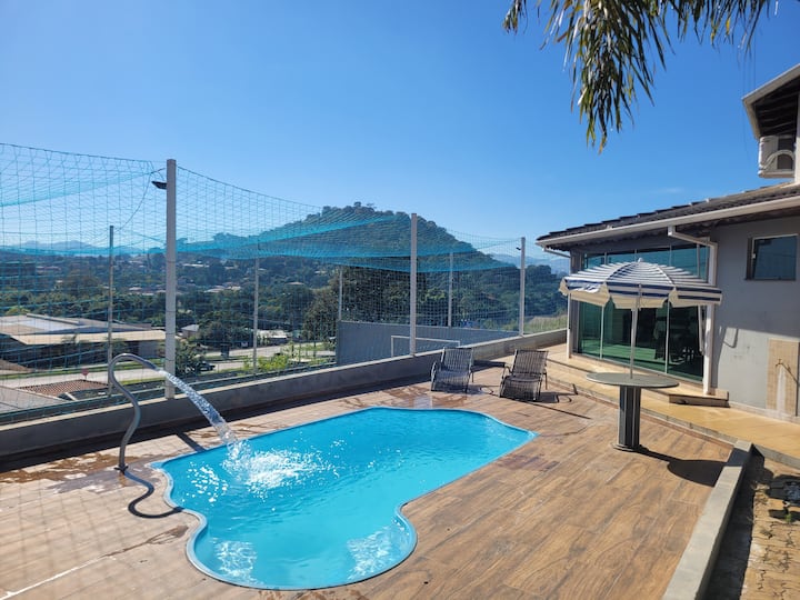 Chácara Requinte 2 Piscina+campo|2.5 Km Do Centro - Socorro