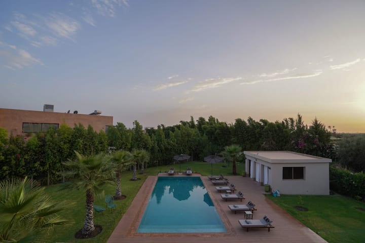 Jolie Villa Marrakech 6 Chambres - Marrakesh