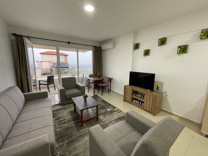 Deniz Manzaralı 1+1 Daire - Kirenia