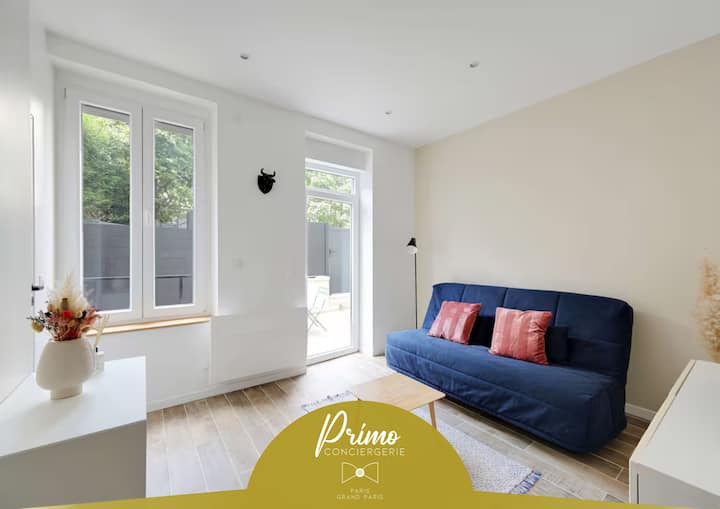 >•<Le Studio>•<terrasse - Proche Rer A Et Paris - Vincennes