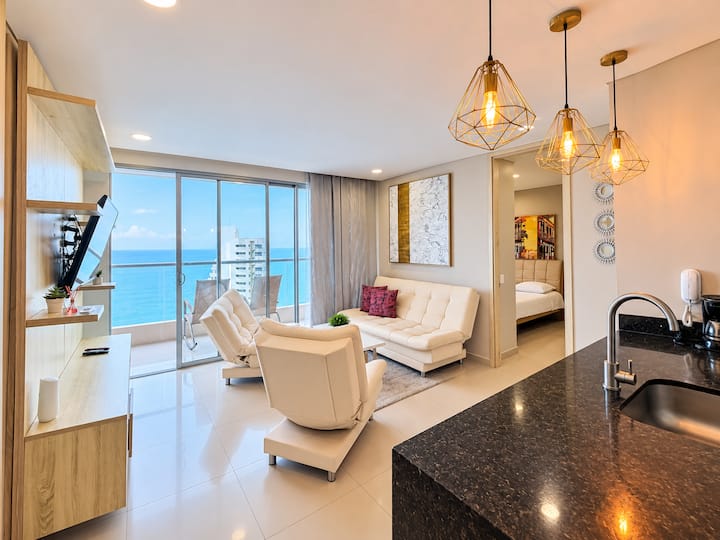 2br Luxurious Infinite View 5 Min Centro Historic - Cartagena, Colombia