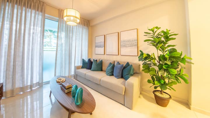 104c Primer Nivel Con Patio+piscina+wifi+parqueo - Dominikanische Republik