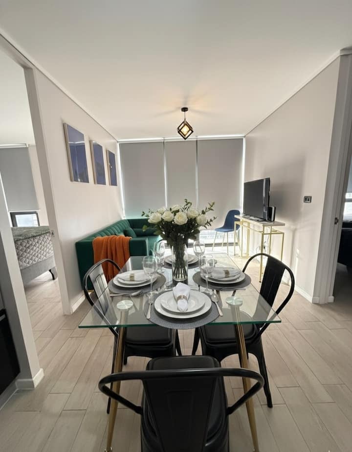 Apart New 2hy2b Miradorctral Piscina-gym-spa-estac - Santiago