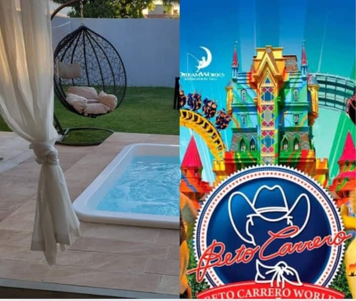 Refúgio Divertido
Piscina Sinuca E Beto Carrero - Penha