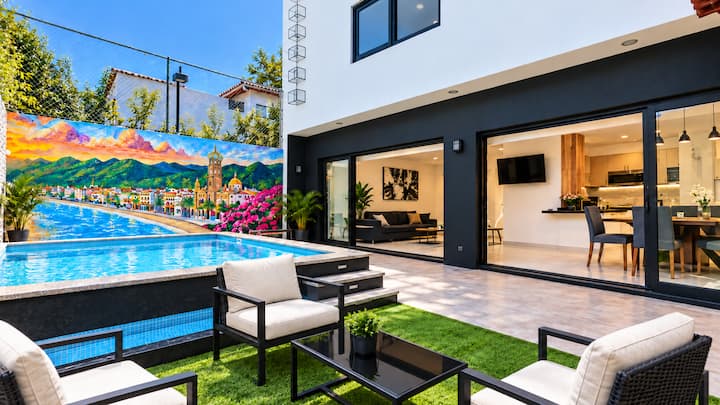 Villa With Private Pool, Parking - Puerto Vallarta