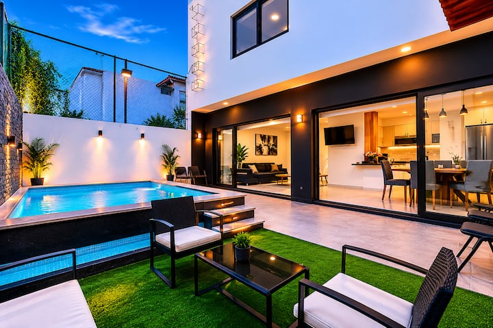 Villa With Private Pool, Parking - Puerto Vallarta
