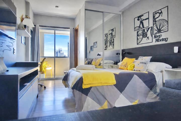 Hp Loft Alto Padrão, Piscina, Gym No Centro Batel - Curitiba