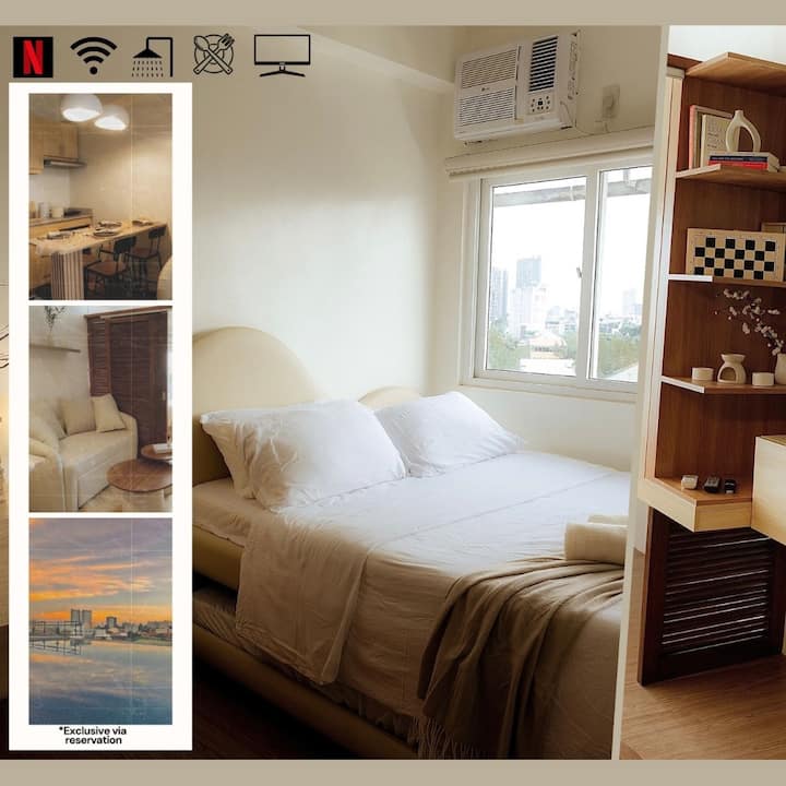 Modern Japanese 1 Bedroom W Pool - Cebu City