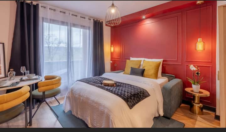 Studio Moderne, Chaleureux Et Calme. - Argonay