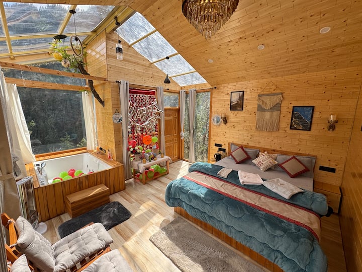 Skyheaven Jacuzzi Treehouse Jibhi - Jibhi