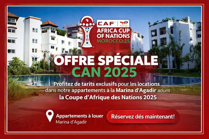 Appartement De Luxe Marina Agadir - Agadir