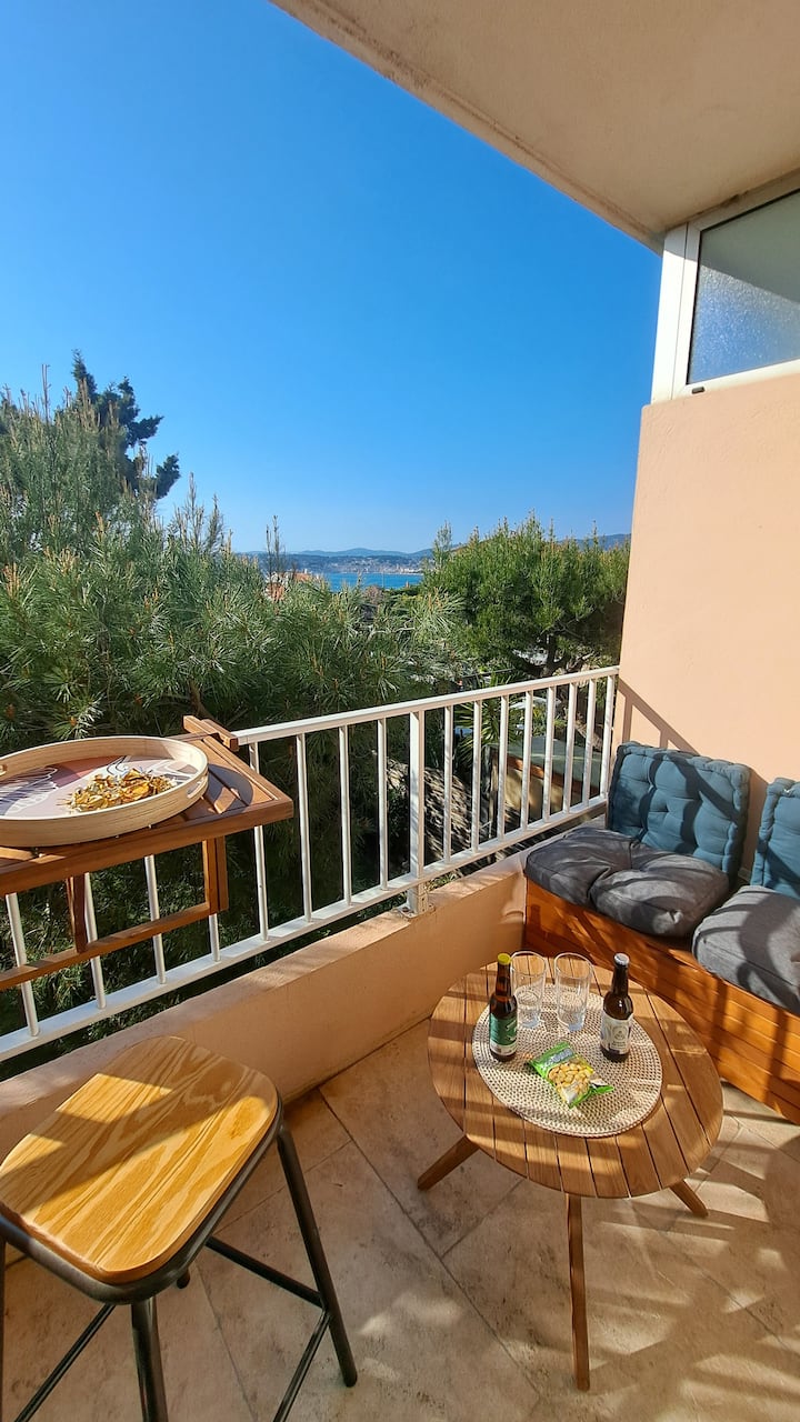 Vue Mer Et Sanary, à Deux Pas Des Criques - Six-Fours-les-Plages