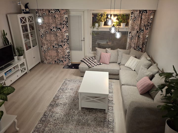 Tilava Kahden Makuuhuoneen Rivitalohuoneisto - Rovaniemi