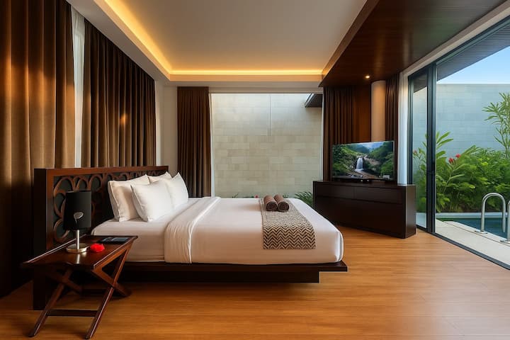 Exclusive 1-br Pool Villa In Tranquil Jimbaran - Jimbaran