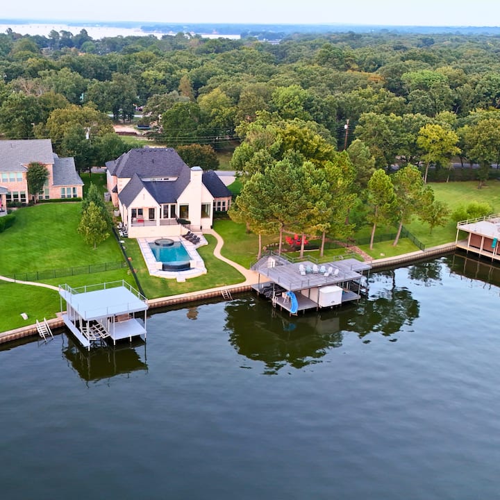 Lake House Pool Hot Tub Kayak Fishing Near Dallas - Trinidad, TX