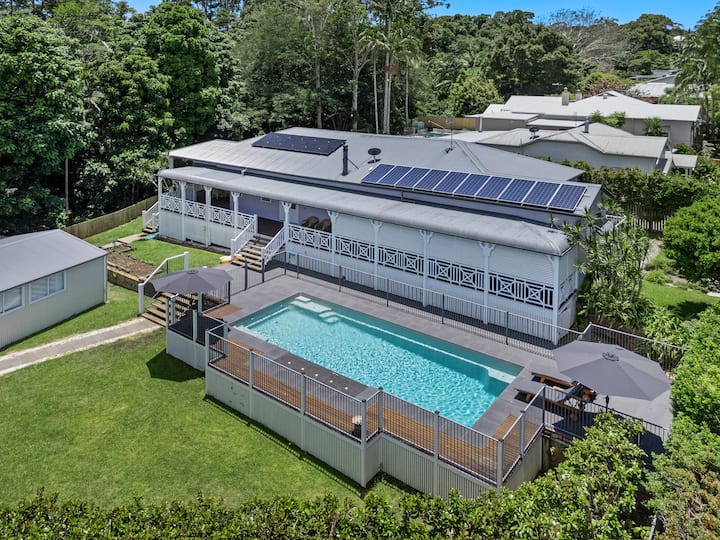 Walk To Town- Indoor Fire-mineral Pool - Bangalow