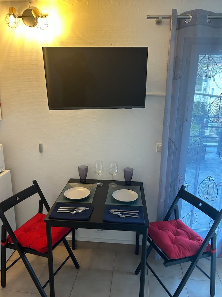 Studio Dans Maison Calme. Terrasse. Clim. Verdure. - Beaulieu-sur-Mer