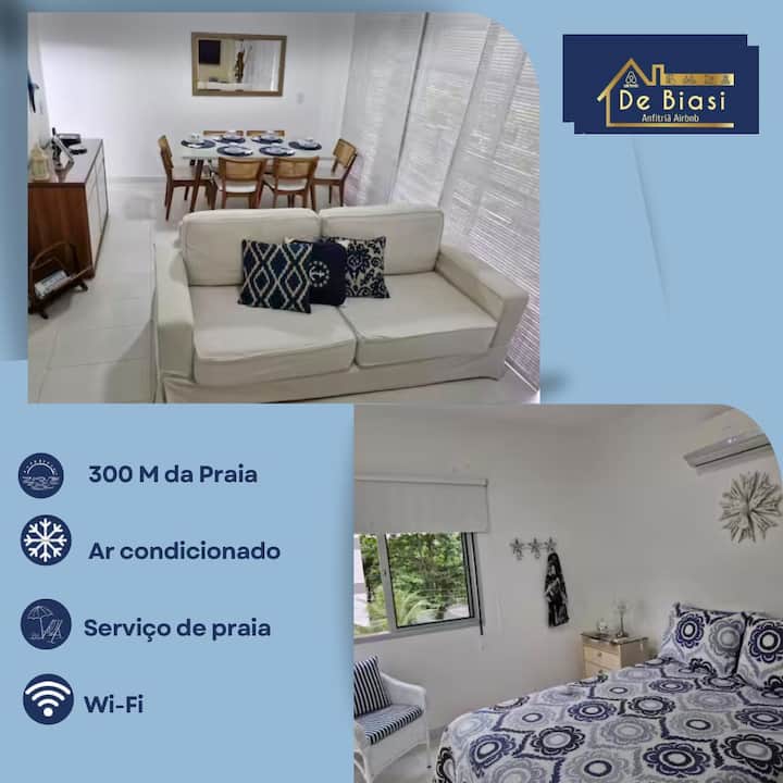 Estilo&conforto: 3qts(2sts)ar/wifi/2vgs/5mindaorla - Guarujá