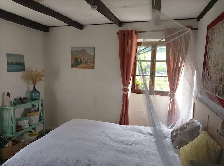 Chambre D'hôtes La Pièce 1 Lit Double - Lamastre