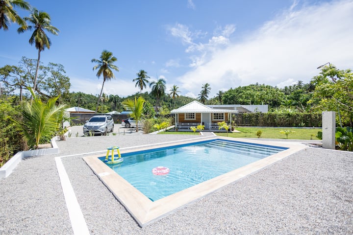 Casa Palma Bungalow — Piscina Tipo Playa - Dominican Republic