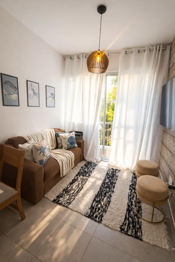 Apê Com Piscina, 2 Quartos, Ar E Perto Da Praia - Porto Seguro