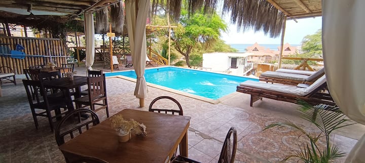 Loft 4 Playa Pocitas Máncora - Máncora