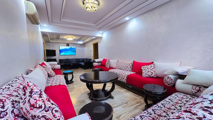 Spacieux Et Lumineux, Fibre Optique - 3 Min Du Cfc - Casablanca