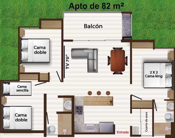 Piscinas Y Jacuzzis, Apto Dotado Y Cerca Al Centro - Villeta