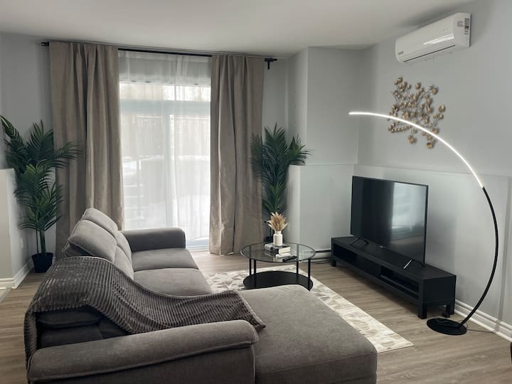 Charming & Cozy Apartment Of 2 Bedrooms - Gatineau