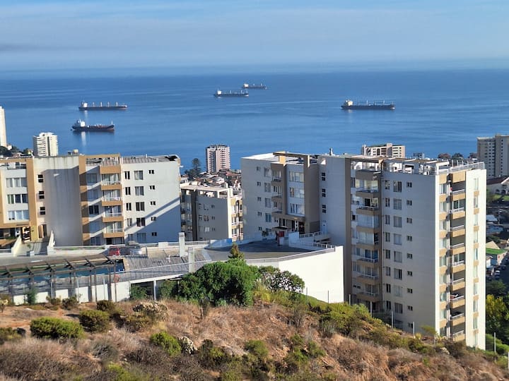 Acogedor Dpto. Viña Del Mar Lindas Vistas. - Valparaíso