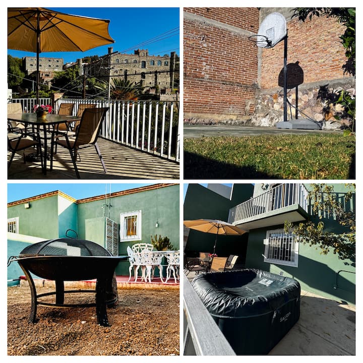 Casa Vista Castillo/centro/parking/jacuzzi/fogata - Guanajuato