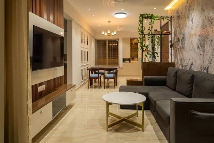 Lavish 2bhk Near Osho & Airport - Pune