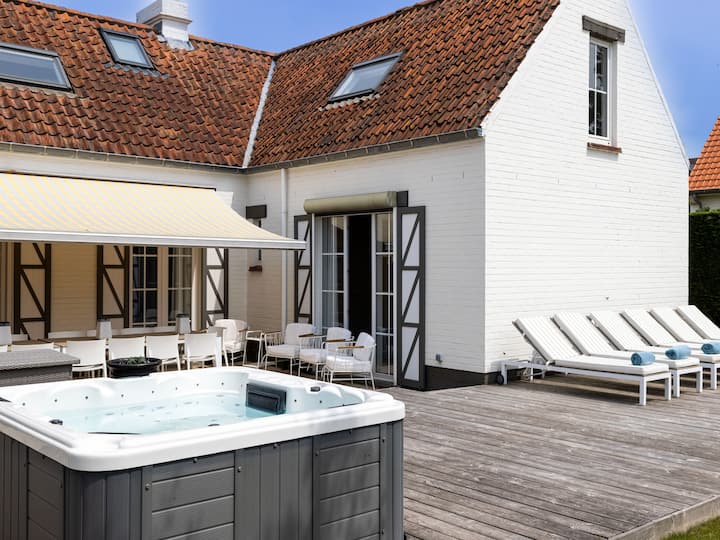 Villa De Luxe à Saint-idesbald Avec Jacuzzi - Koksijde