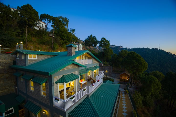 Elivaas 3bhk W/ Attic, Garden, Bonfire & Swing - Kasauli