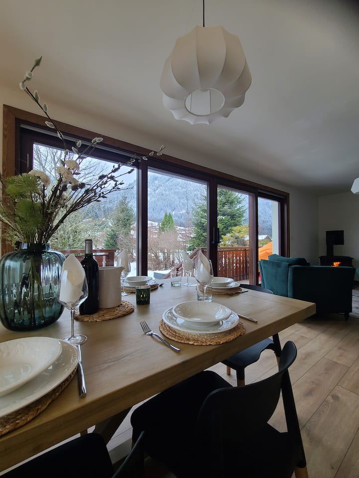 Luxury Chalet With Mountain View - Abondance
