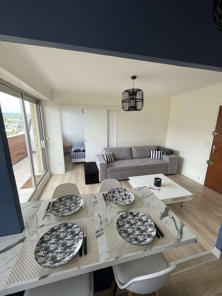 Azur Bel Appartement Côté Mer ! - Villers-sur-Mer