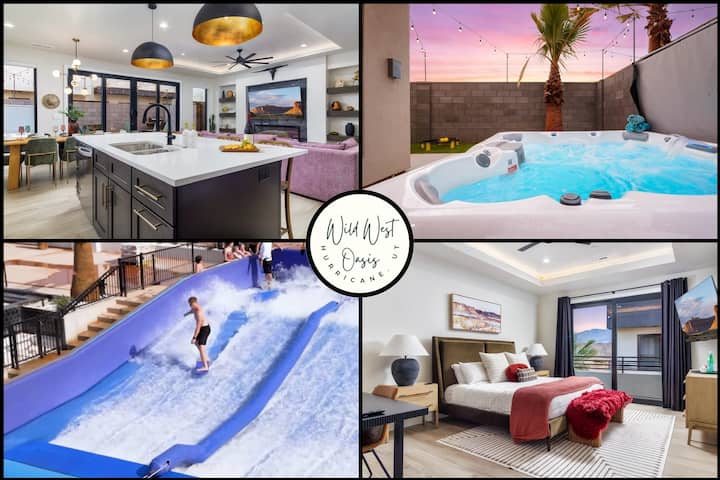 Wild West Oasis|waterpark|zion Np|
Hot Tub|2 Kings - Hurricane, UT