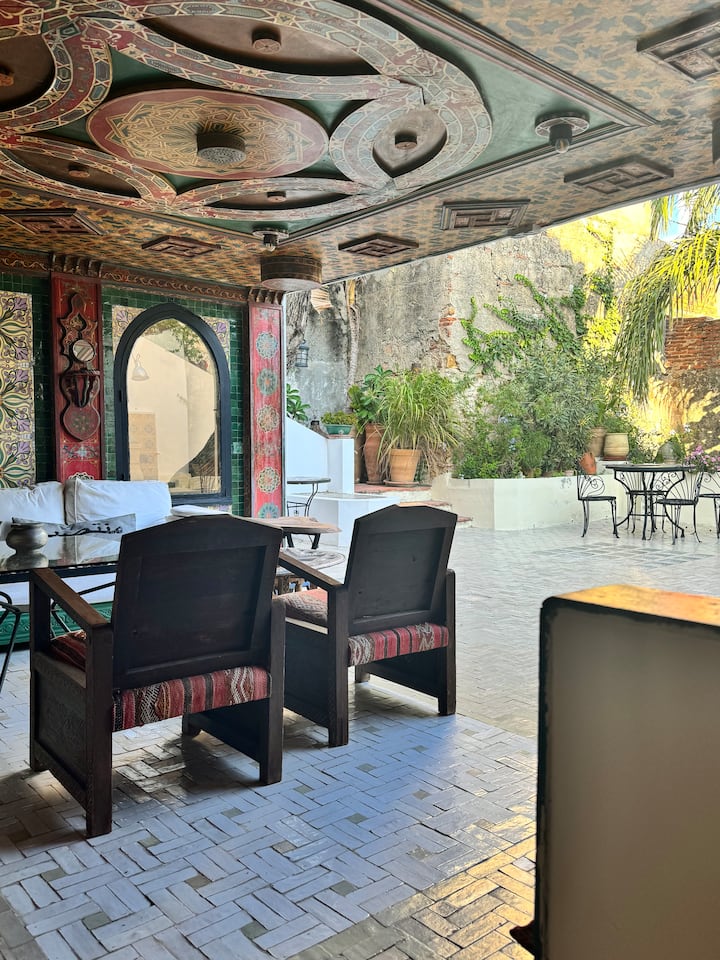 Palais L’abyssin De Tanger, Kasbah, Reine De Saba. - Tánger