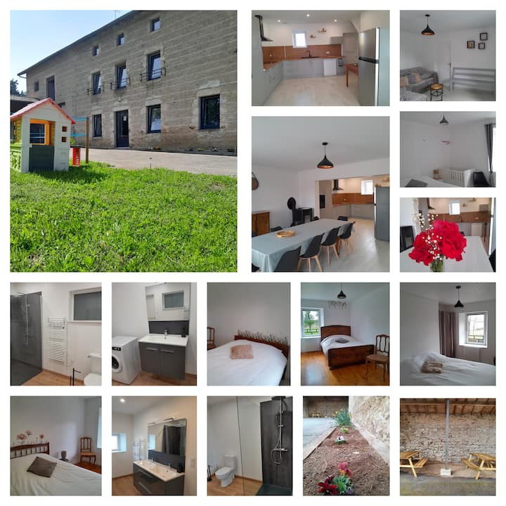 Gîte De L'aubrigoux - Maison 5 Chambres - Haute-Loire