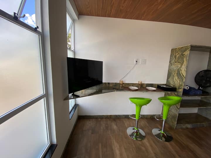 Apartamento 1 Quarto Imobiliado - Juiz de Fora