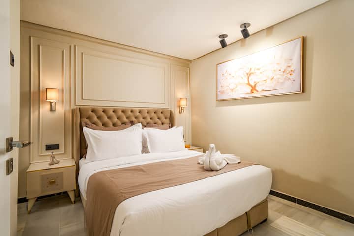 Bright & Quiet 2br In Guéliz • Balcony & Parking - Marrakesch