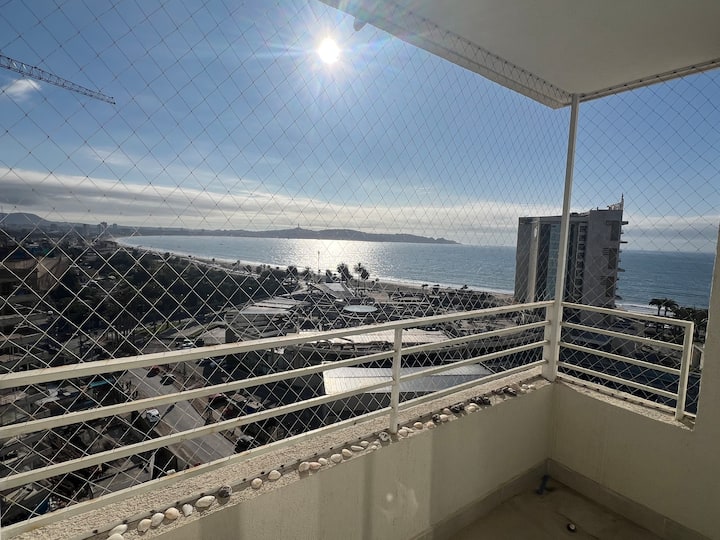 Departamento Vista Al Mar Y Estacionamiento Serena - La Serena