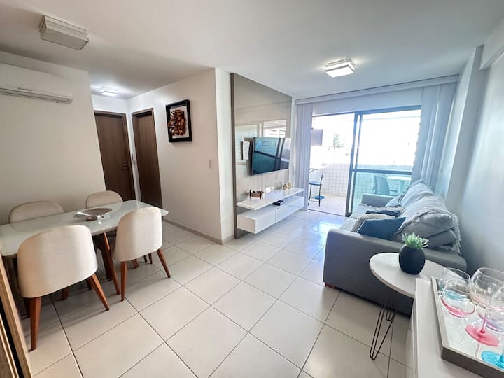 Apartamento Na Ponta Verde Confortável E Completo. - Maceió