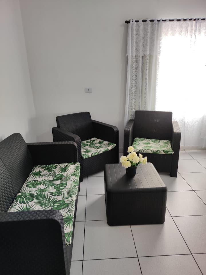 Apart.flat 4,  No Centro Perto Da Praia E Parque - Peruíbe
