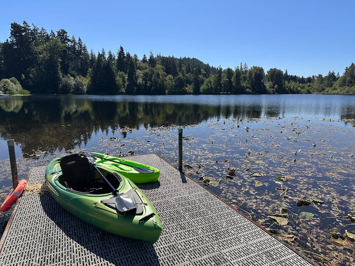 Lakehouse Guest Suite + Kitchen - レントン, WA